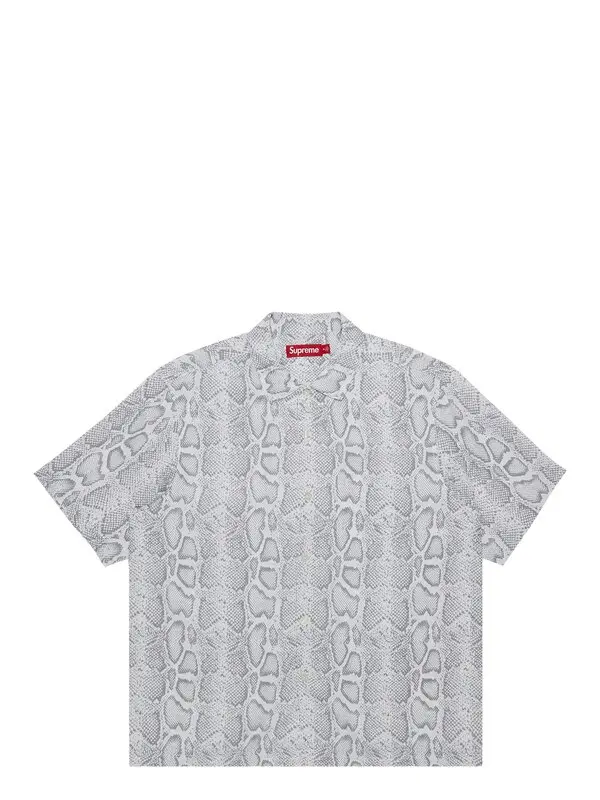 Supreme Snake Short-sleeve Shirt - White