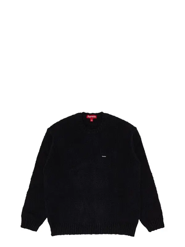 Supreme Bouclé Small Box Sweater - Black