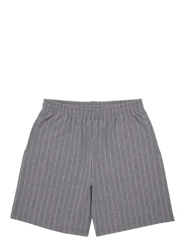 Supreme Pinstripe Sweatshorts - Grey