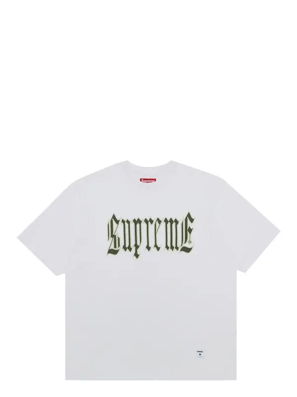 Supreme Old English Short-sleeve Top - White