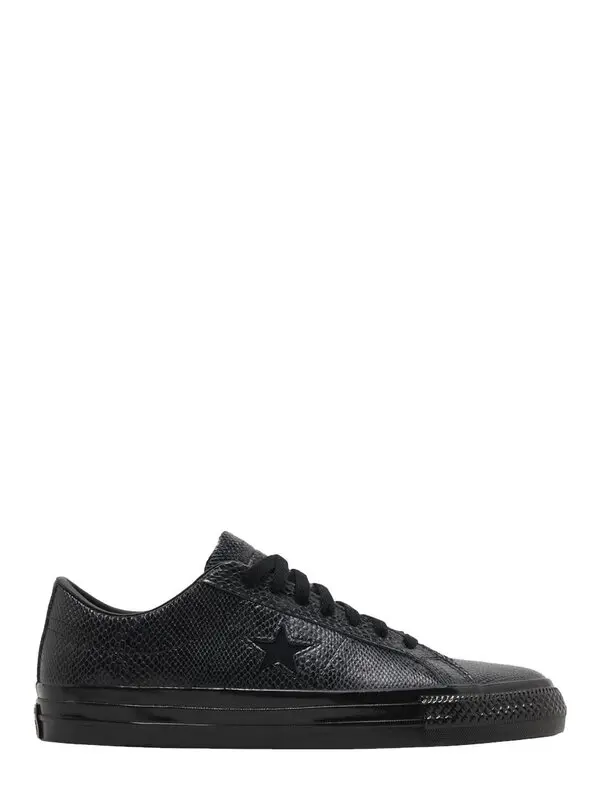 CONVERSE Jamie Platt X One Star Pro Ox Low Snakeskin - Black