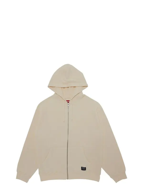 Supreme Hooded Zip Up Thermal 'natural - Cream