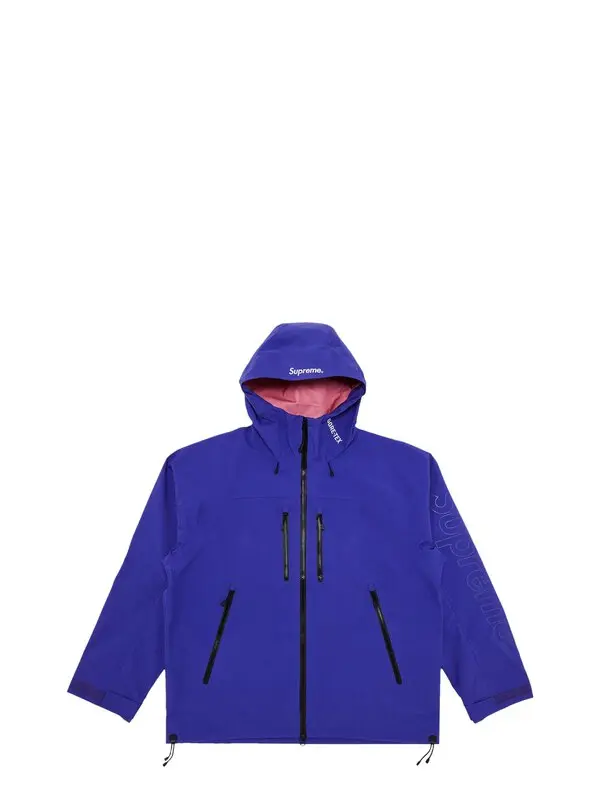 Supreme Gore-tex Taped Seam Shell Jacket - Purple