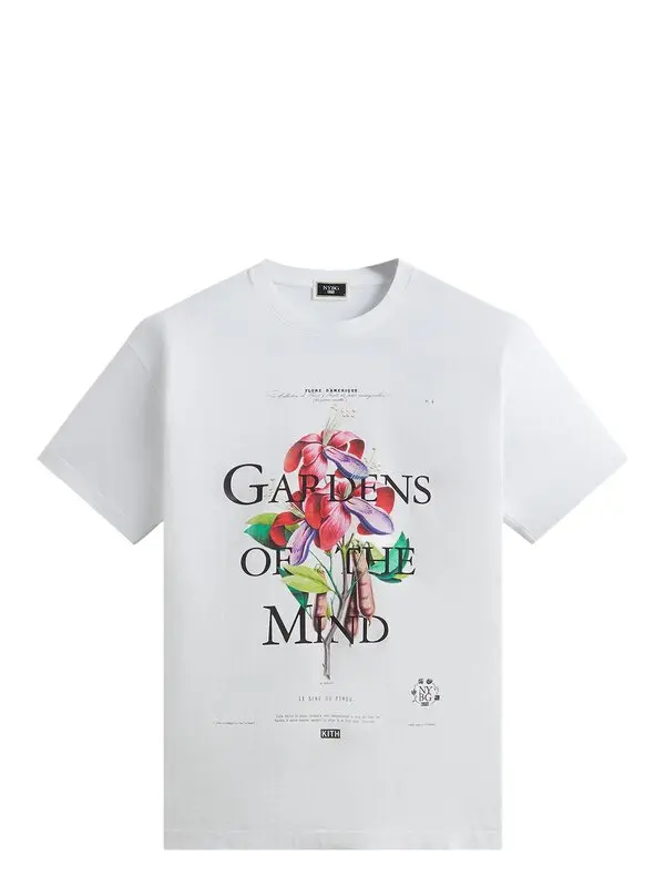 Kith X New York Botanical Garden Le Sene Du Perou Vintage Tee - White