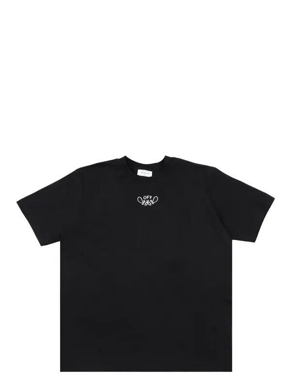 Off-White Bandana Arrow Slim Short-sleeve Tee /white - Black