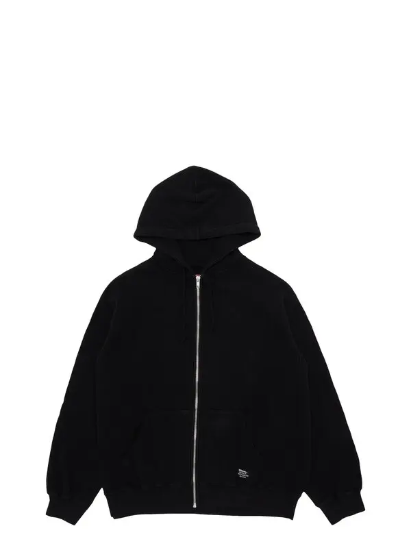 Supreme Hooded Zip Up Thermal - Black
