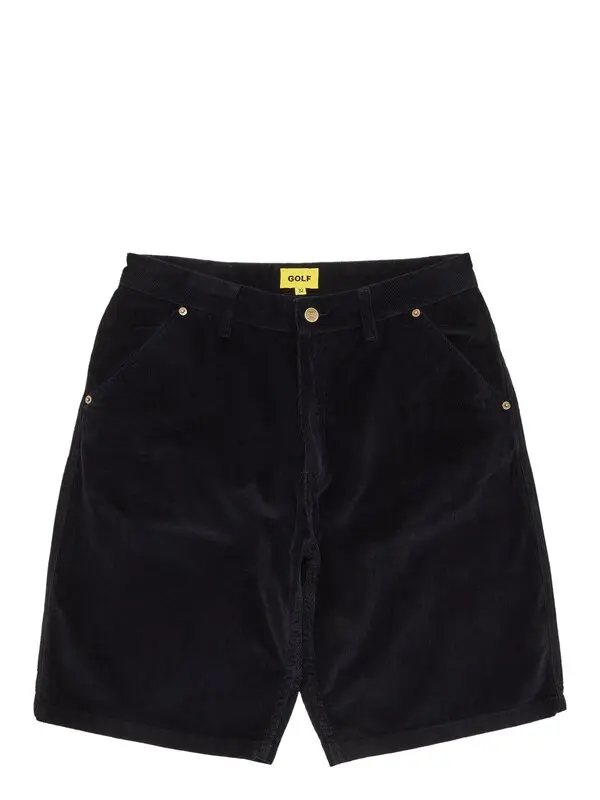 GOLF WANG Olde Corduroy Work Short - Black