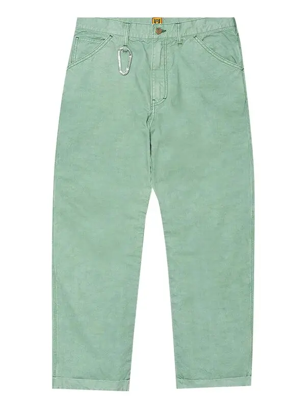 HUMAN MADE Garment Dyed Painter Pants - Green