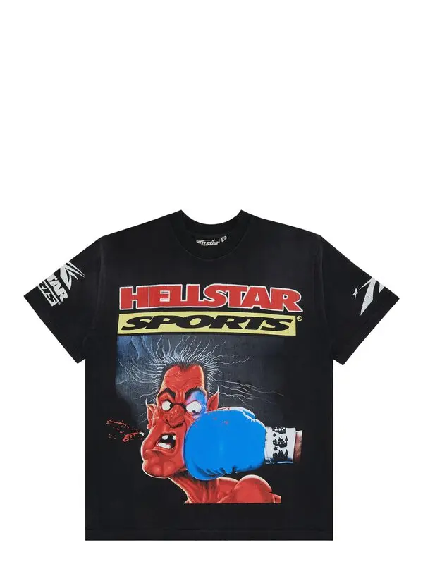 HELLSTAR Knock-out T-shirt - Black