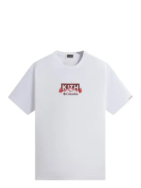 Kith For Columbia Landscape Classic Logo Tee - White