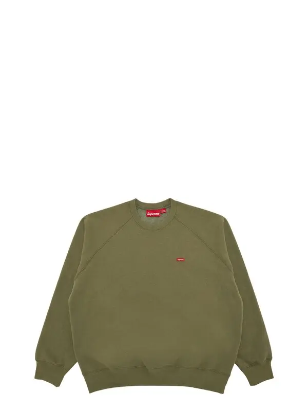 Supreme Small Box Raglan Crewneck - Green
