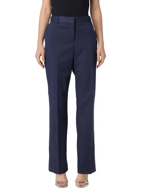 Alberta Ferretti Tailored Wide Leg Trousers - Blue