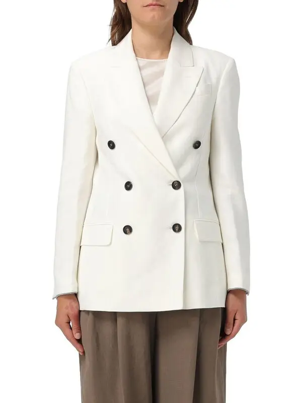 Brunello Cucinelli Jacket - Natural