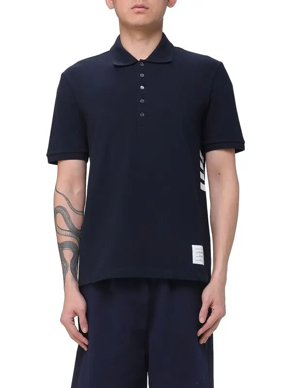 Thom Browne Polo Shirt - Navy