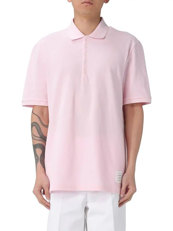 Thom Browne Polo Shirt - Pink