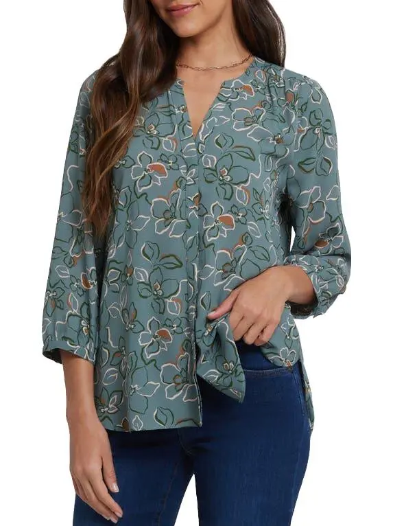 NYDJ Pintuck Top - La Floraison