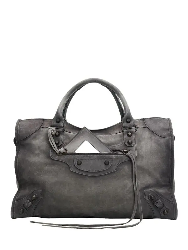 Balenciaga Le City Medium Tote Bag - Storm