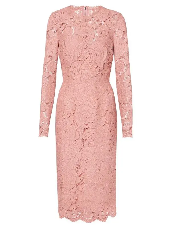 Dolce Gabbana Pink Dresses Editorialist