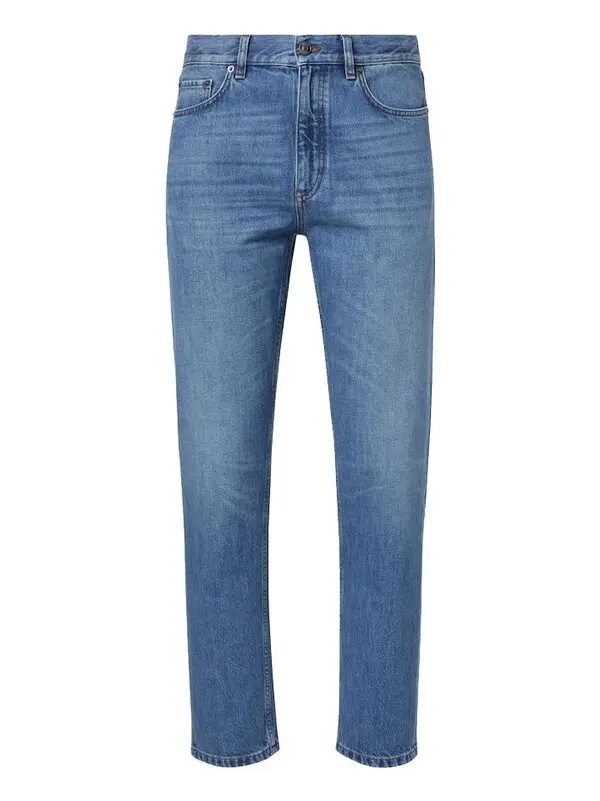 Zegna Roccia Straight Jeans - Blue