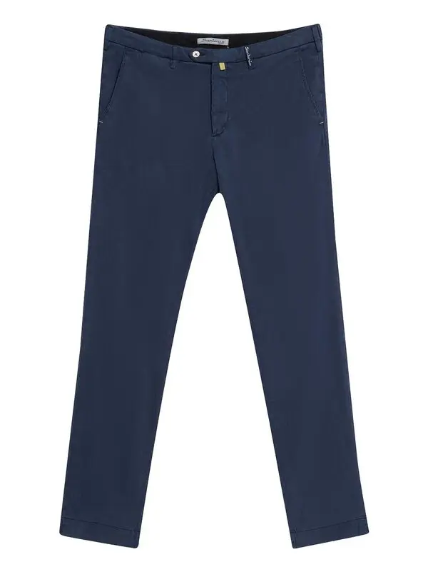 SARTORIO Straight-fit Four-pocket Pants - Blu