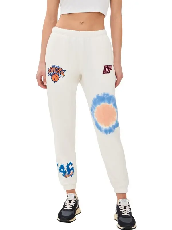 DANNIJOPRO Dannijo Ny Knicks Bullseye Joggers - White