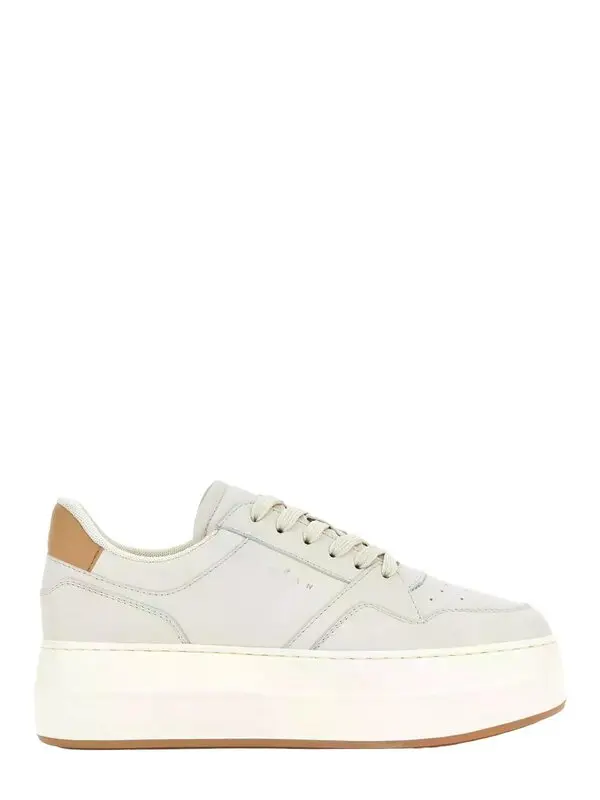 Hogan Leather Sneakers - Neutrals