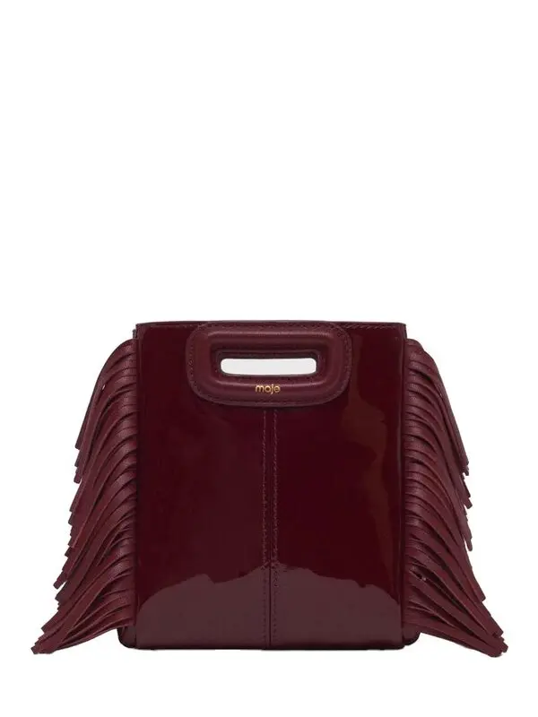 Maje M Mini Bag - Burgundy