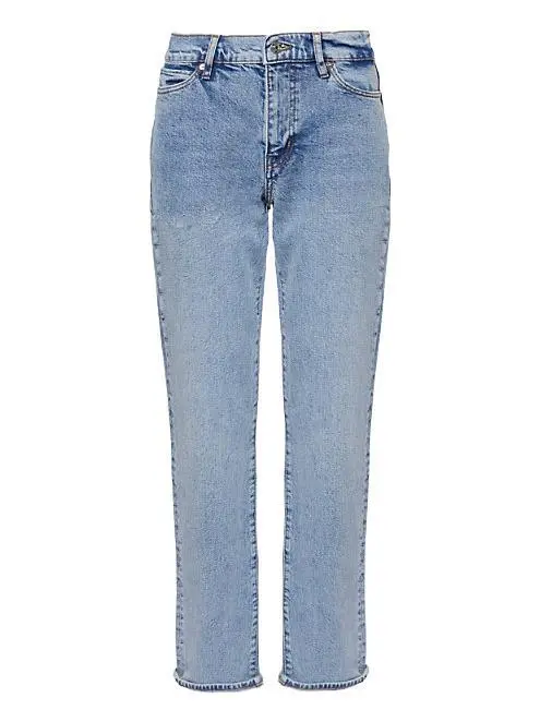 FRAME The Borrowed Straight-leg Jeans - Ricochet