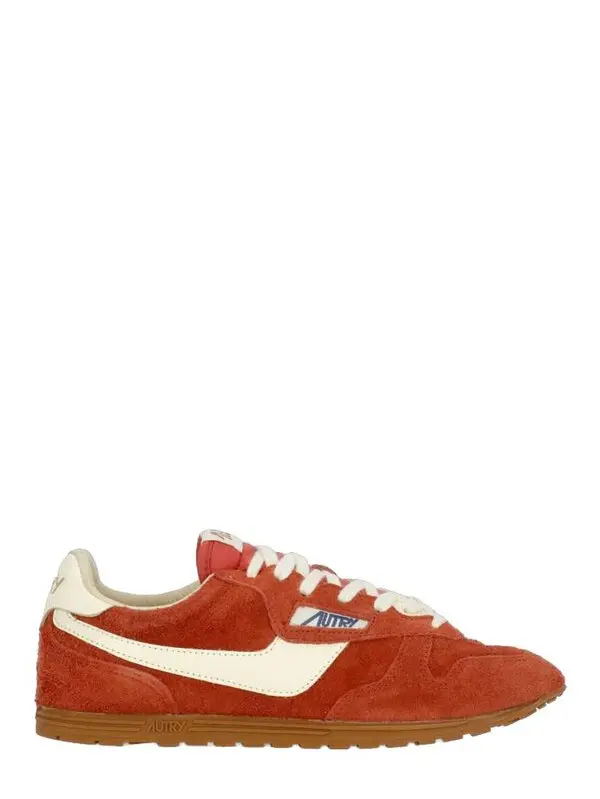 AUTRY Suede Sneakers - Orange