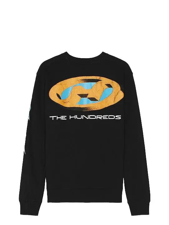 THE HUNDREDS Waton Rave Sweatshirt - Black