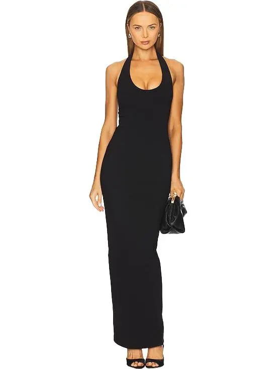 NOOKIE Natalia Halter Maxi Dress - Black