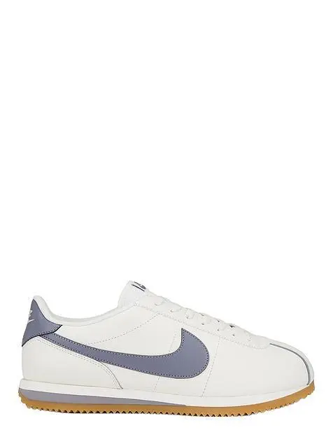 Nike Cortez Sneakers - Sail  Cement Grey  & Gum Yellow