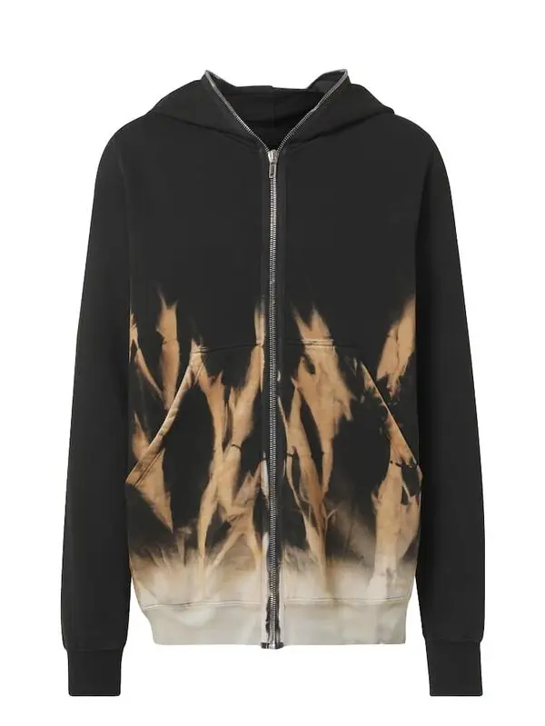 Rick Owens Jumbo Gimp Cotton Hoodie - Black