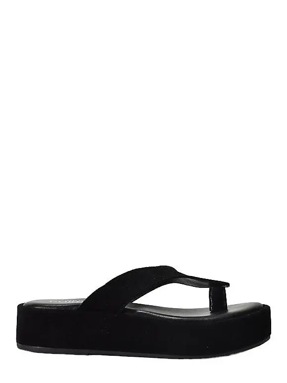 Cordani Kendra Thong Sandals - Black