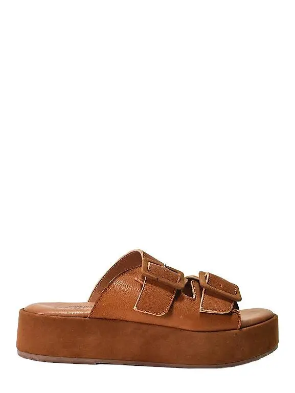 Cordani Karson Slide Sandals - Brown
