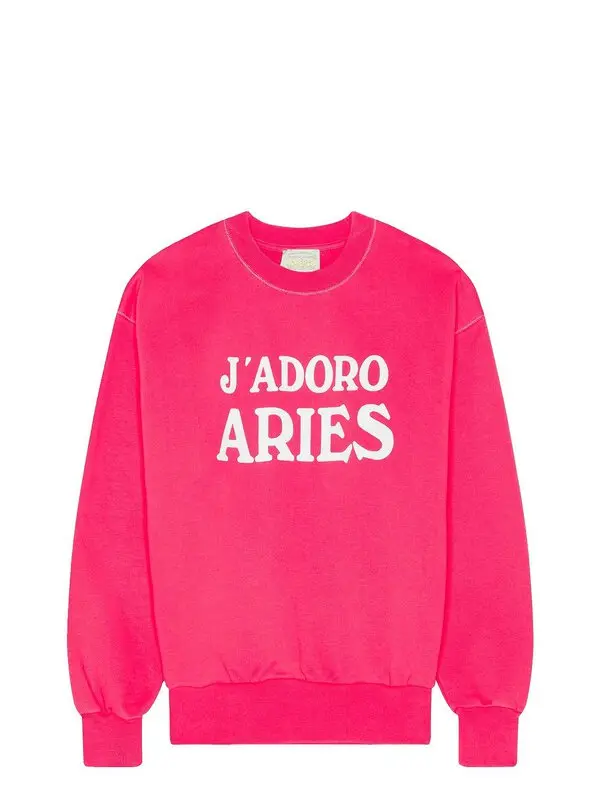 Aries Jadoro Sweatshirt - Magenta