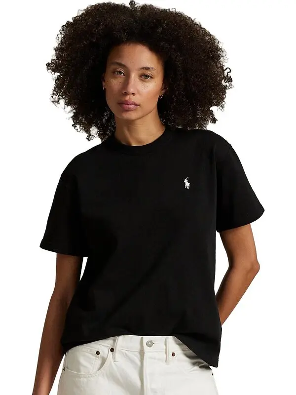 Ralph Lauren Relaxed Fit Cotton Jersey Tee - Polo Black