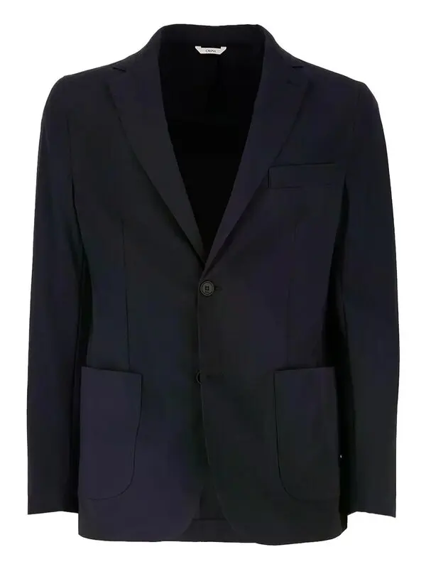 CRUNA Single-breasted Blazer - Blue