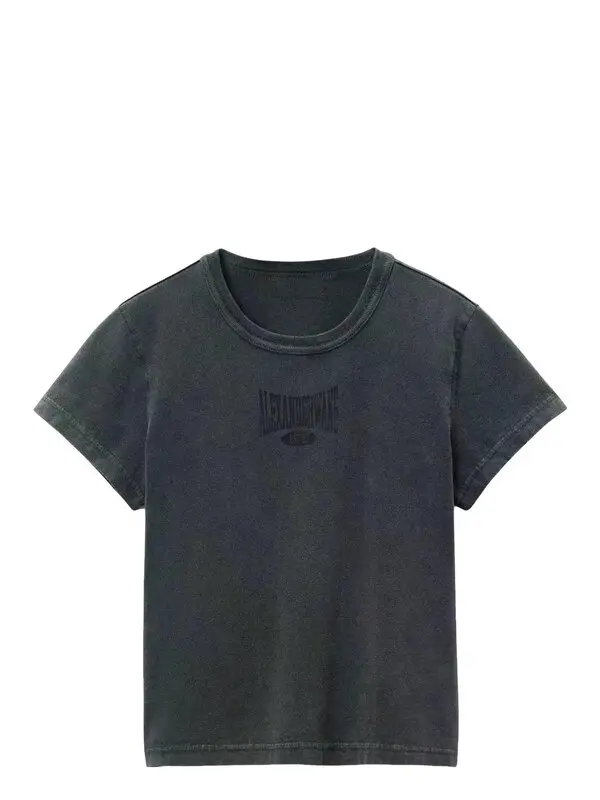 Alexander Wang Logo-print T-shirt - Black
