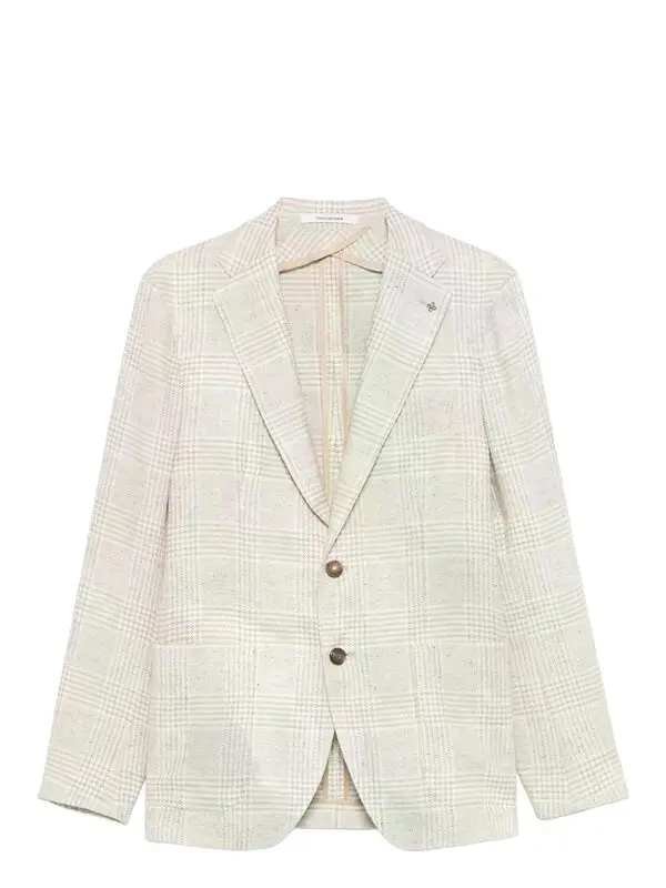 Tagliatore Brooch-detail Blazer - Neutrals