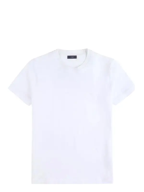 FAY Piqué T-shirt - White