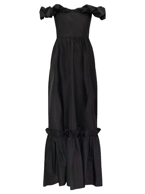 LoveShackFancy Ferra Dress - Black
