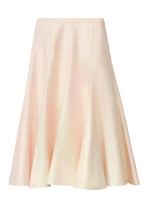 Fabiana Filippi Pleat-detailing Midi Skirt - Pink