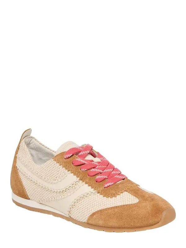 Dolce Vita Delaney Sneakers - Brown Multi Raffia