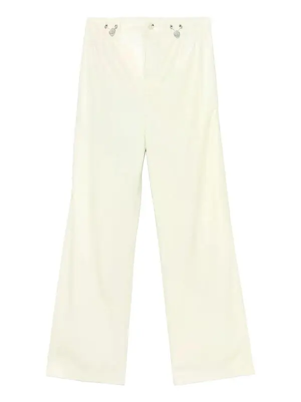Nanushka Faux-leather Trousers - Neutrals