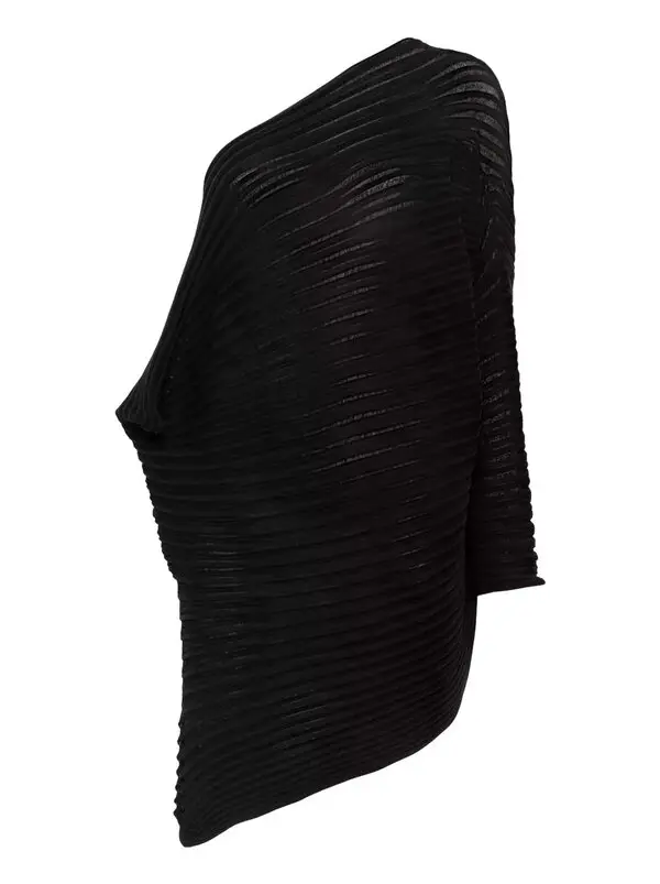 Issey Miyake Stream Top - Black