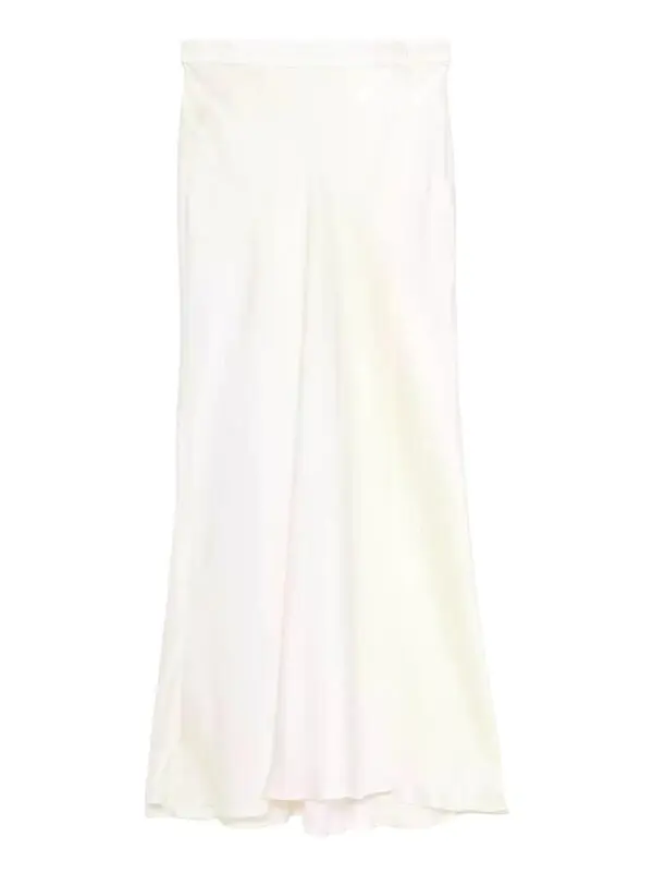 SEMICOUTURE Ambra Midi Skirt - Neutrals