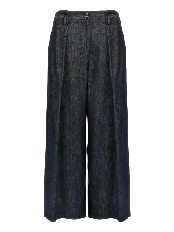 Brunello Cucinelli Pleated Trousers - Blue
