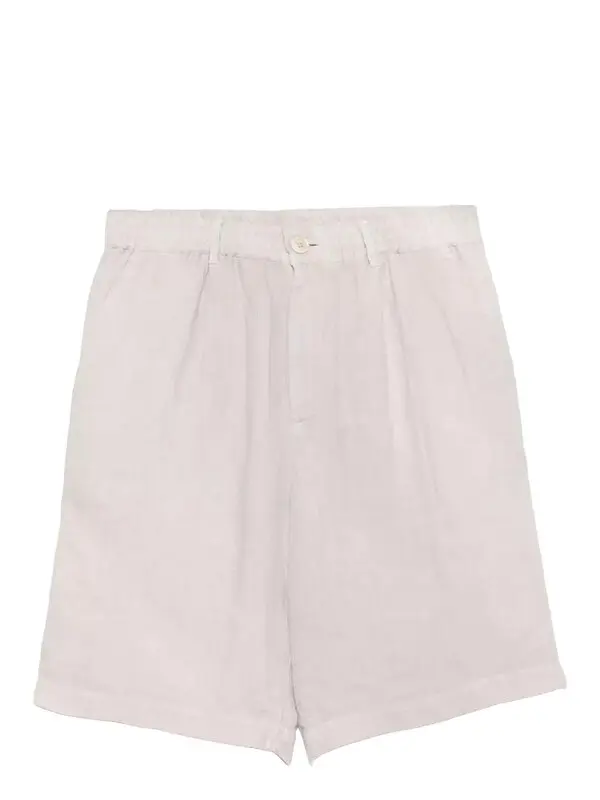 Brunello Cucinelli Linen Shorts - Neutrals