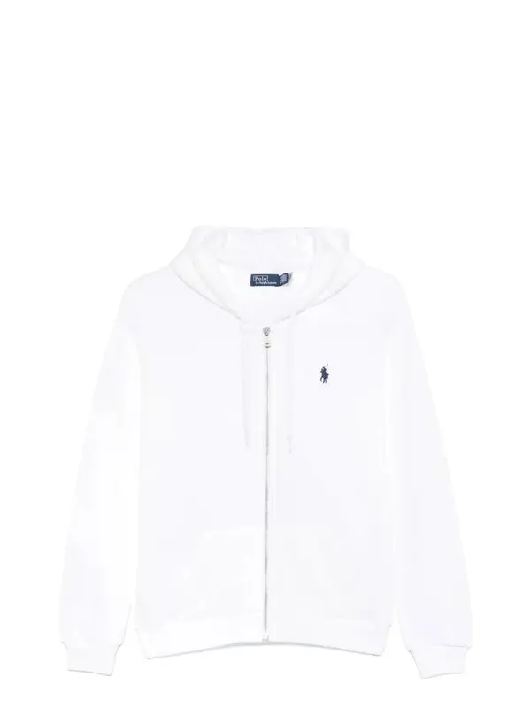 Polo Ralph Lauren Pony-embroidered Hoodie - White